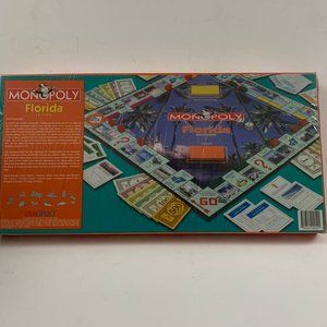 Hasbro | Games | Vintage Monopoly Florida Edition Board Game 998 Hasbro ...
